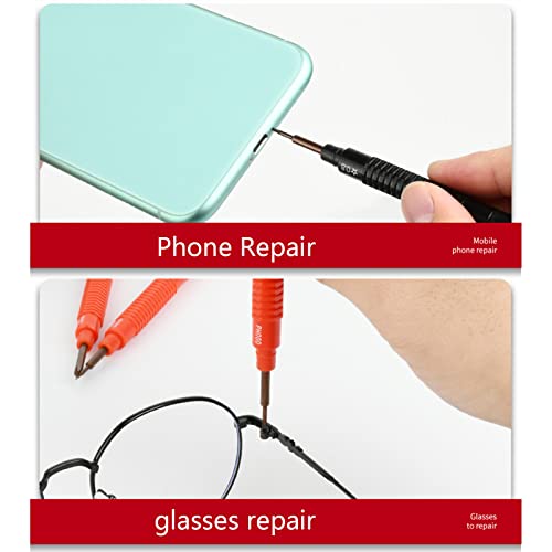 For Creative Design Screwdriver Set Magnetic Mini Screwdrivers DIY Repair Tool Suitable For Camera Cell Phones Magnetic Screwdriver Set With Case DIY Repair Tools Kit For Laptop Glasses