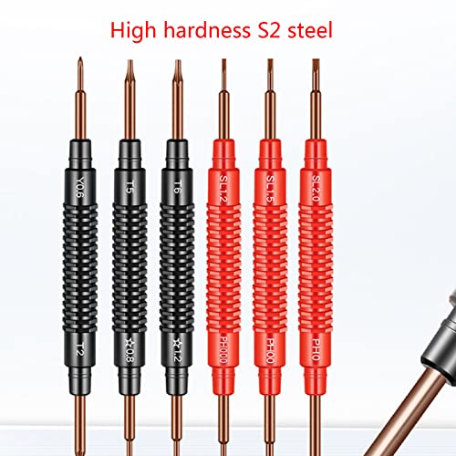 For Creative Design Screwdriver Set Magnetic Mini Screwdrivers DIY Repair Tool Suitable For Camera Cell Phones Magnetic Screwdriver Set With Case DIY Repair Tools Kit For Laptop Glasses