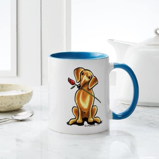 CafePress Red Dachshund Lover Mug Ceramic Coffee Mug, Tea Cup 11 oz