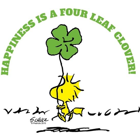 CafePress Happiness Is A Four Leaf Clover Mugs Ceramic Coffee Mug, Tea Cup 11 oz