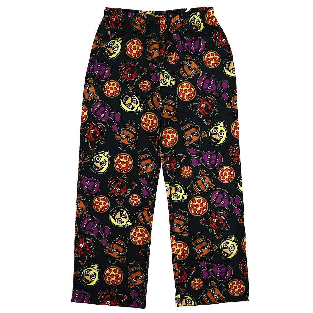 Five Nights at Freddy's Video Game Youth Boys Pajama Sleepwear Set - 6 Multicolored