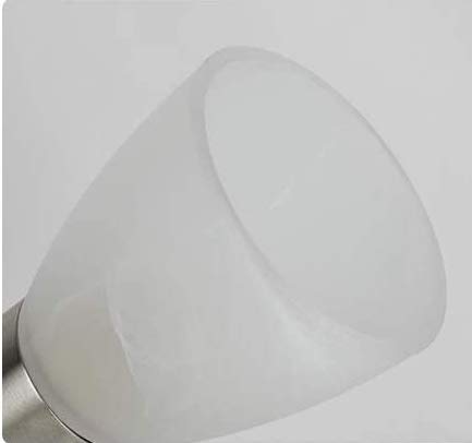 DLLT Alabaster Glass Lamp Shade Replacement with 1-5/8-inch Fitter Opening for Ceiling Light Kit Wall Sconce Pendant Light Fixture