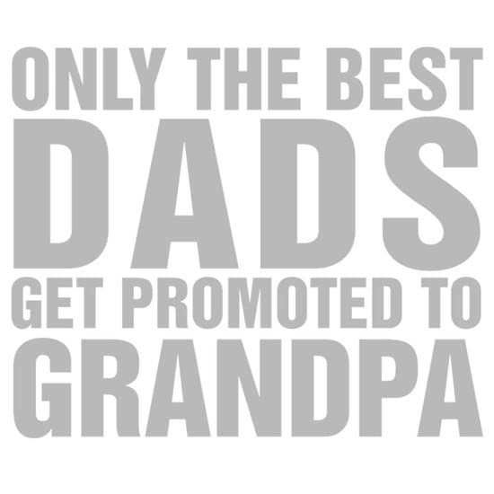 CafePress Only The Best Dads Get Promoted To Grandpa Mugs Ceramic Coffee Mug, Tea Cup 11 oz