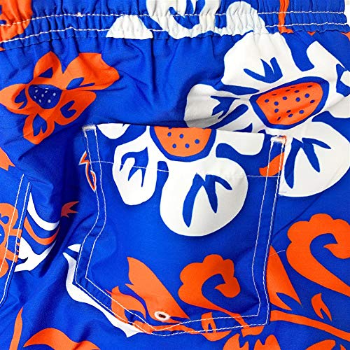 Men's Cal Berkeley Golden Bears Swim Trunks Floral Swim Shorts (Large)