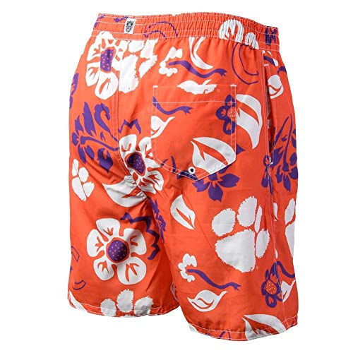 Men's Cal Berkeley Golden Bears Swim Trunks Floral Swim Shorts (Large)