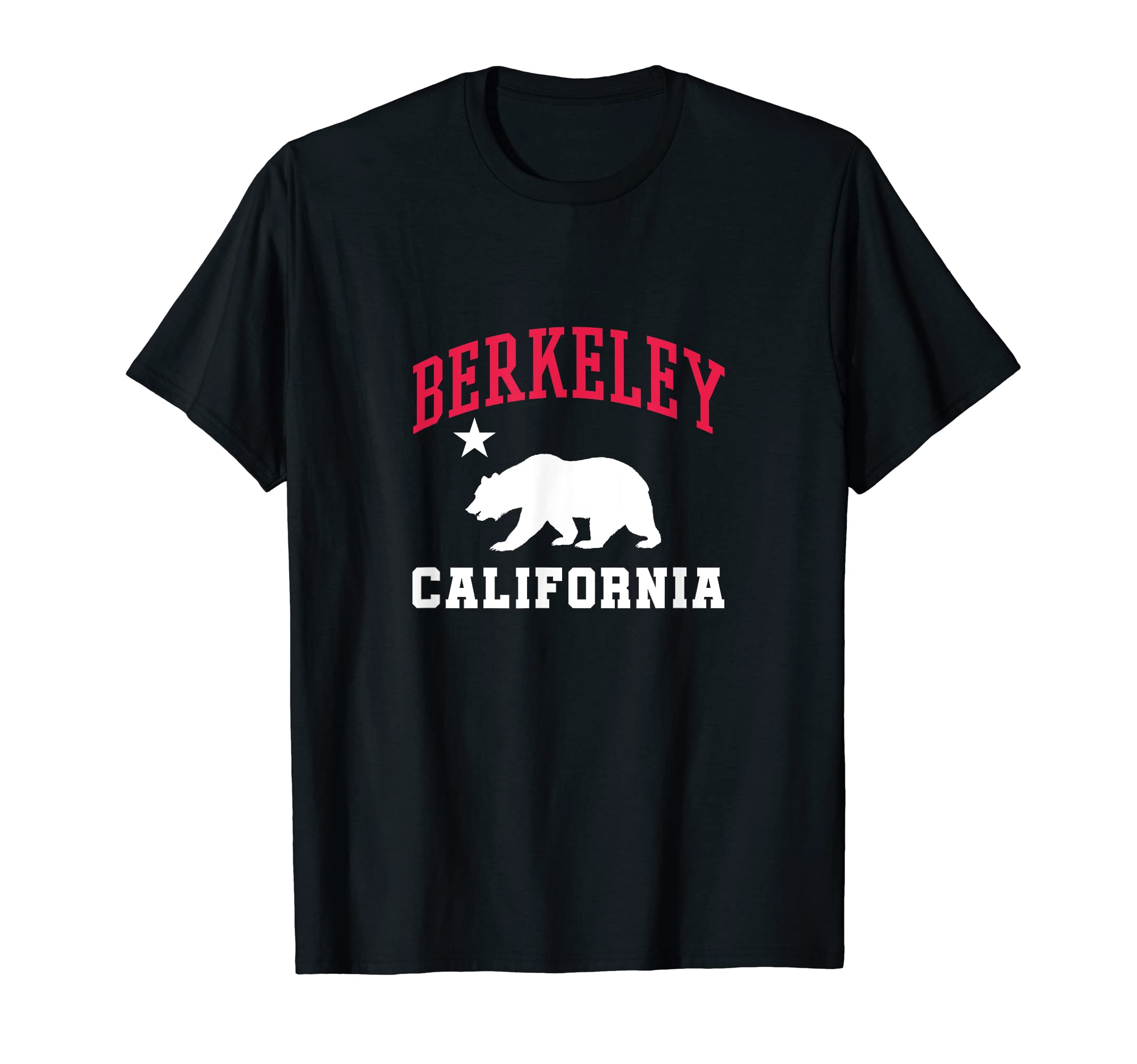 Berkeley California Bear Star CA State Flag T-Shirt