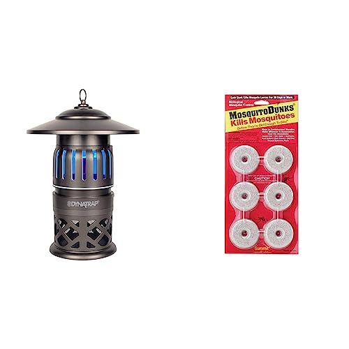DynaTrap DT1050-TUNSR Mosquito & Insect Trap + Summit...Responsible Solutions 110-12 Mosquito Dunks