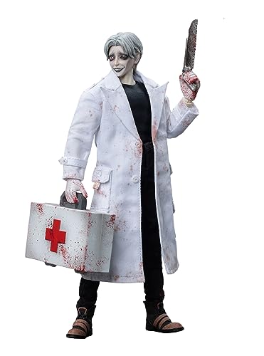 HiPlay JoyToy Level Nine Collectible Figure: Frontline Chaos DR.White 1:12 Scale Action Figures JT6823 (Frontline Chaos DR.White)