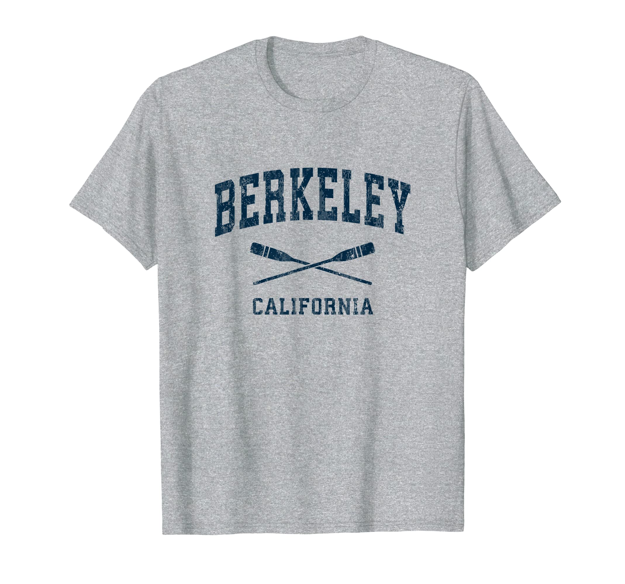 Berkeley California Vintage Nautical Paddles Sports Oars T-Shirt