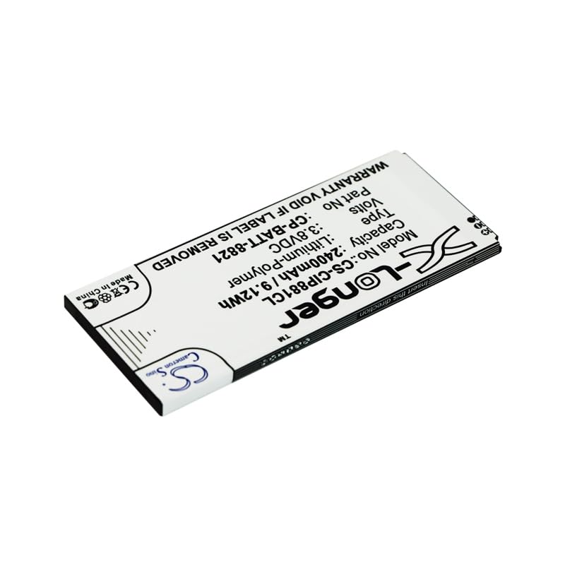 Enyuly 2400mAh Replacement Battery for 8800 GP-S10-374192-010H CP-BATT-8821 74-102376-01 (3.8V)