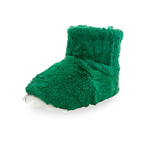 Simple Joys by Carter's Unisex Babies and Toddlers Fuzzy Slipper, Alligator, Small Toddler