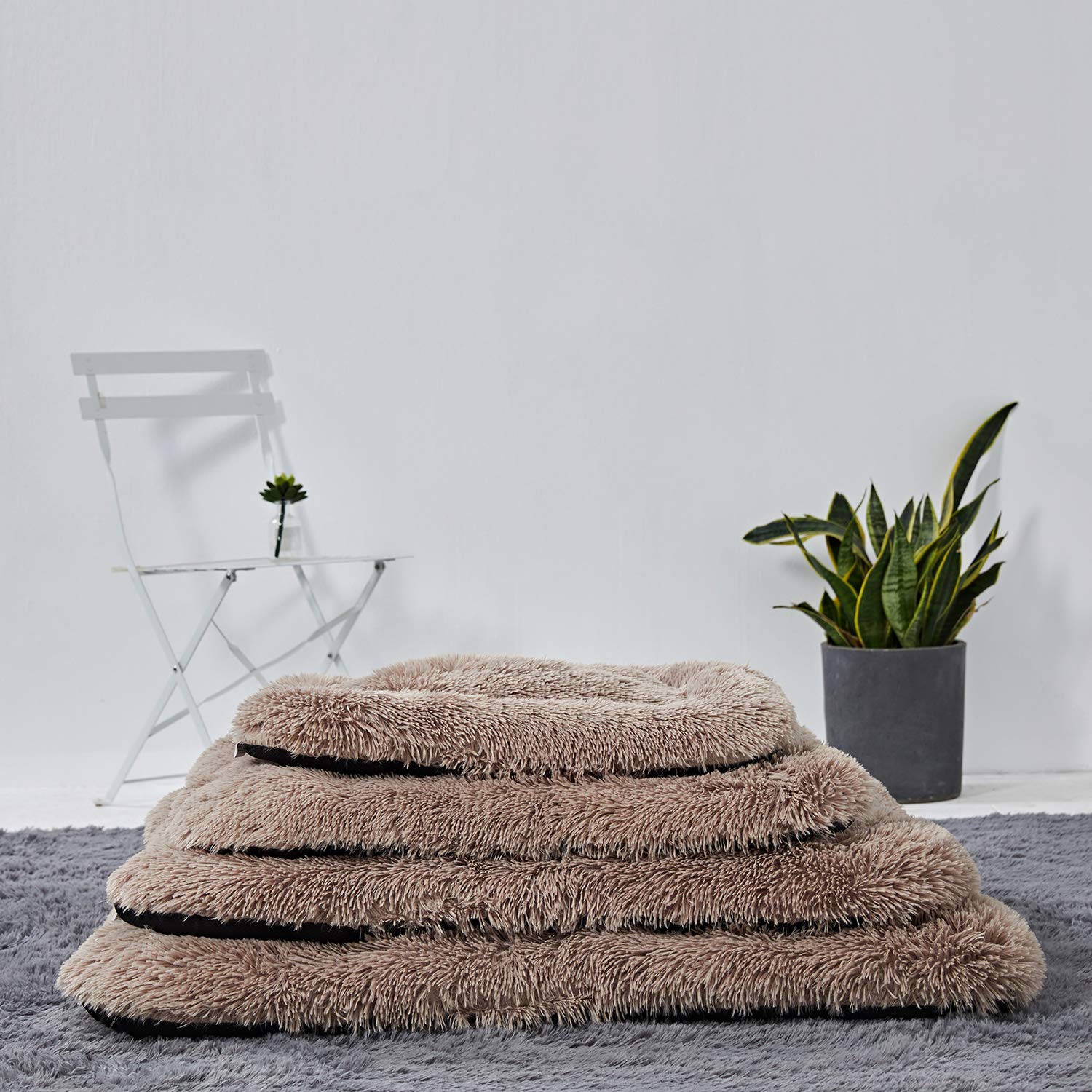 Puppy Dog Bed Small Dogs, Washable Dog Crate Bed Cushion, Dog Crate Pad Small Dogs 24 INCH