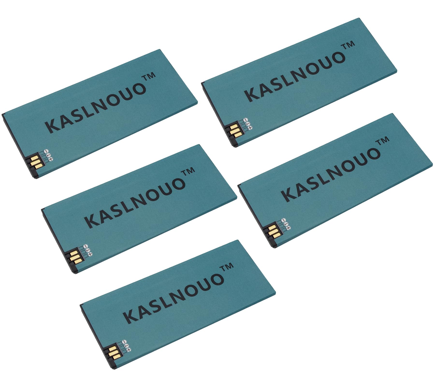 KASLNOUO 5-Pack GP-S10-374192-010H Battery Replacement for Cisco 8800 Series IP Phone Fits CP-BATT-8821 74-102376-01 3.8V 2400mAh