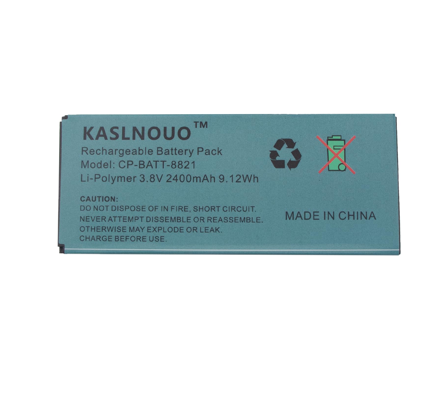 KASLNOUO 5-Pack GP-S10-374192-010H Battery Replacement for Cisco 8800 Series IP Phone Fits CP-BATT-8821 74-102376-01 3.8V 2400mAh