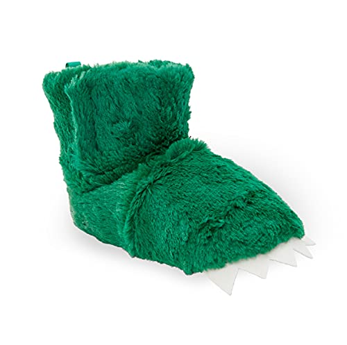 Simple Joys by Carter's Unisex Babies and Toddlers Fuzzy Slipper, Alligator, Small Toddler