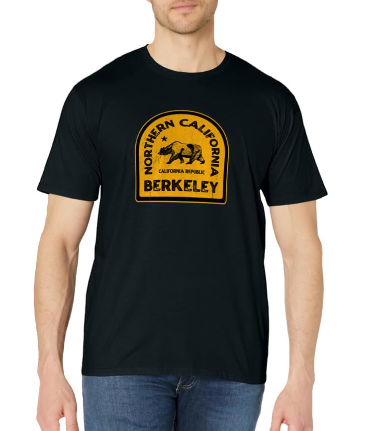 Berkeley CA Vintage Style Northern California T-Shirt