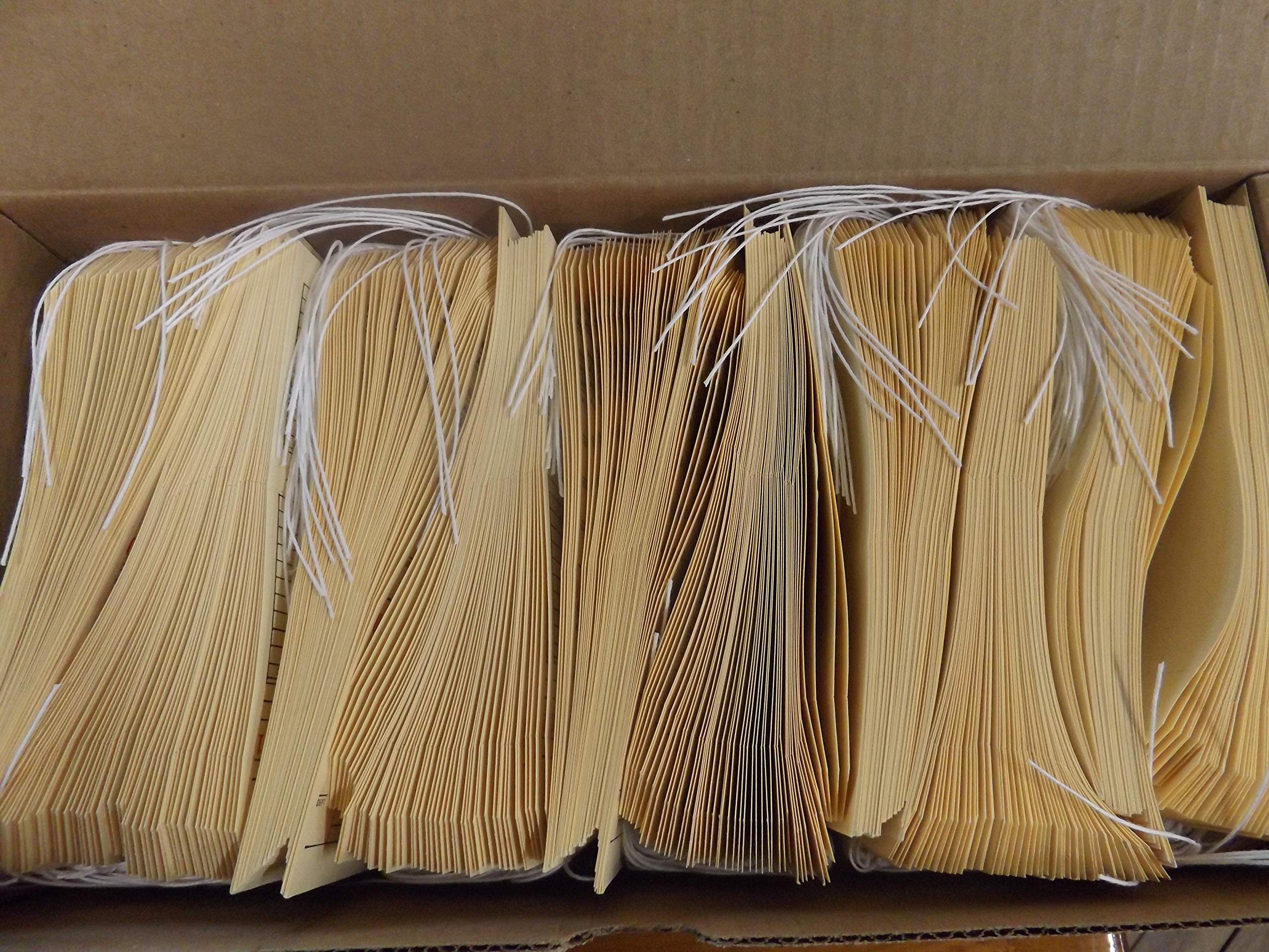 NAHANCO Lay-Away Tag, Strung, Two Parts Perforated, Numbered - Manila, 500/Pack