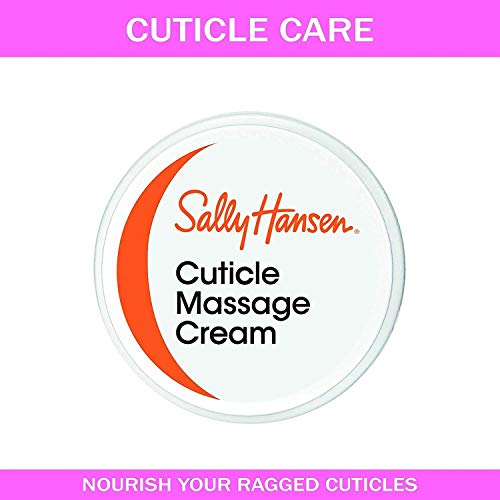 Sally Hansen Cuticle Massage Cream 0.4 Oz, Packaging may vary