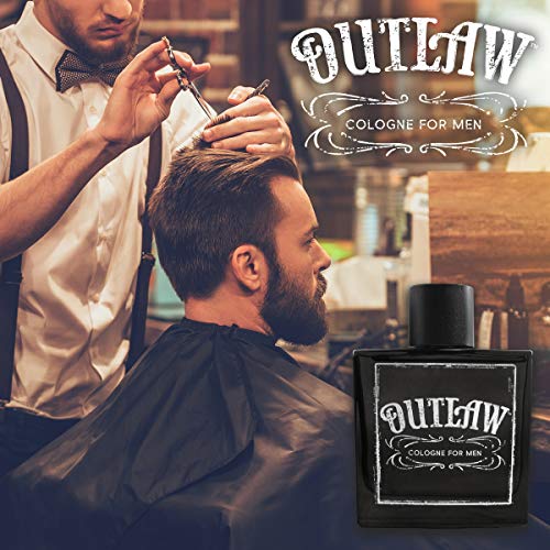 Tru Western Outlaw Men’s Cologne, 3.4 fl oz (100 ml) - Iconic, Masculine, Clean