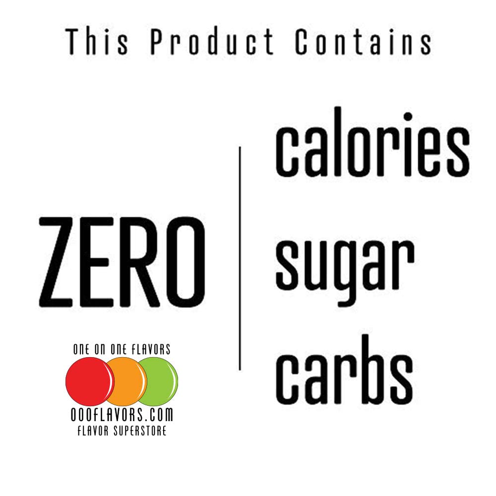 Menthol Flavor Concentrate - Highly Concentrated Water-Soluble Menthol Liquid Flavored Drops - Sugar/Calories/Carbs Free Cooking Extracts and Flavorings for Beverages, Desserts, more - 2oz