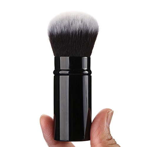 Retractable Makeup Blush Brushes, Sinide Professional Kabuki Brush Set - Best Foundation Brush Travel Kit for Mineral Powder,Contouring, Cream or Liquid Cosmetics