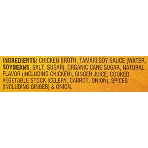 Simply Asia Japanese Inspired Ramen Soy Ginger Chicken Broth, 26 fl oz (Pack of 6)