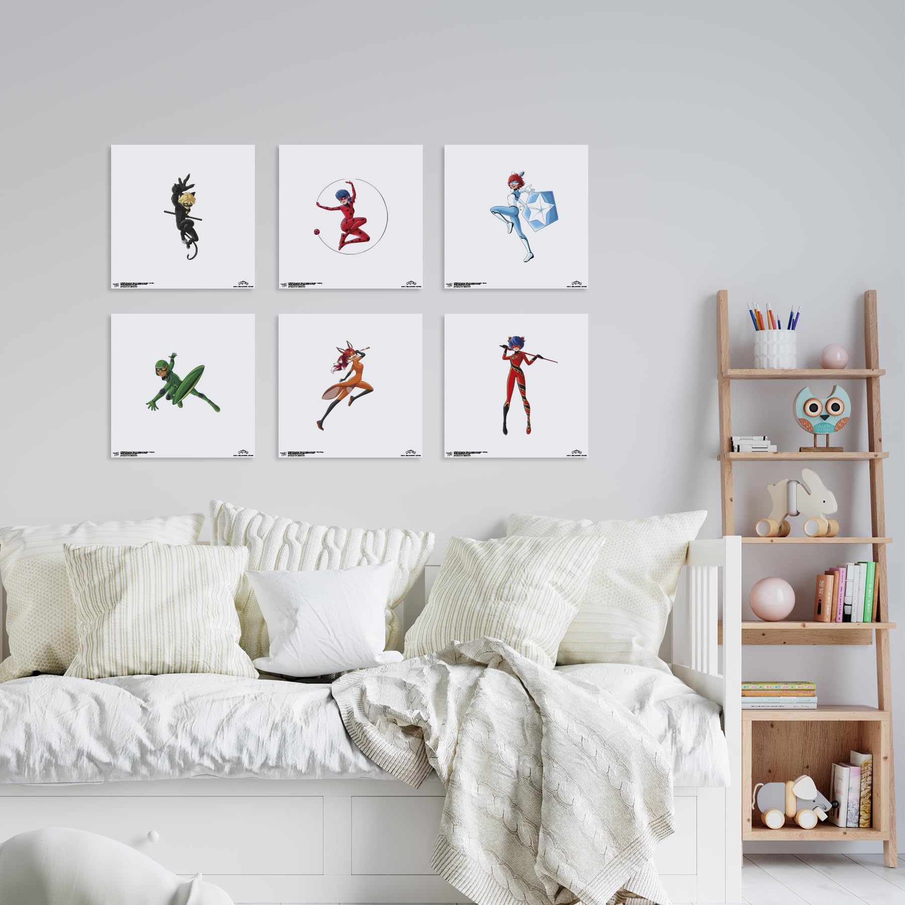 Trends International Gallery Pops Miraculous: Tales of Ladybug & Cat Noir - Rena Rouge Badge Wall Art Wall Poster, 12.00" x 12.00", Unframed Version