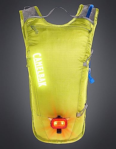 CamelBak Classic Light Bike Hydration Pack 70oz, Safety Yellow/Silver