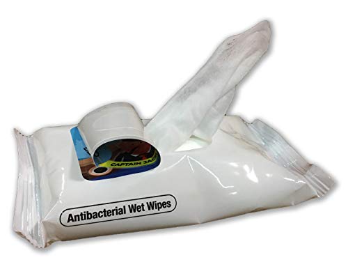 Captain Jack Hoff’s Seamen Wipes - Novelty Wet Wipes - Weird Gag Gifts for Men - Travel Size