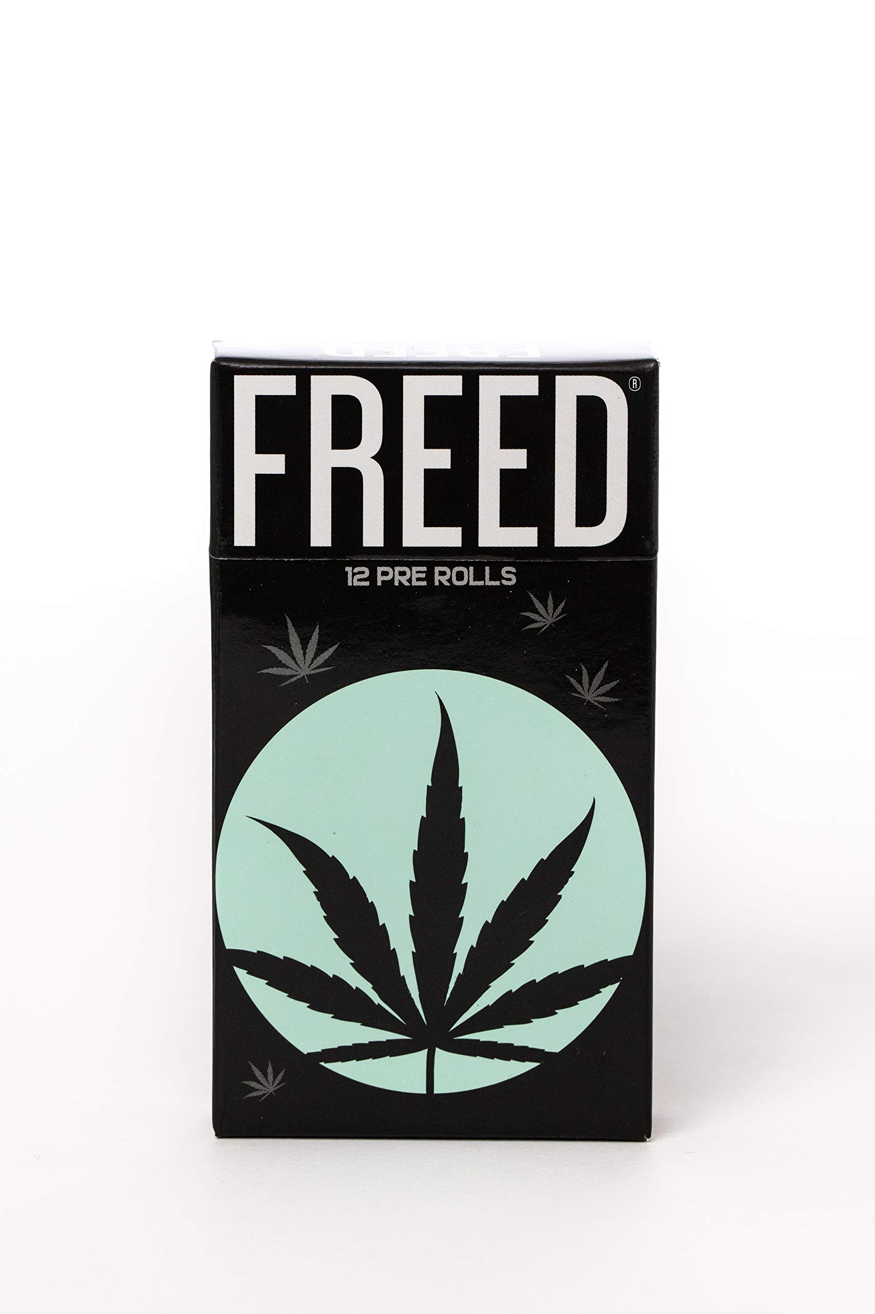 FREED - Herbal Cigarettes - 100 Natural Herbs - 1 Pack (12 Smokes per Pack) - Tobacco Free & Nicotine Free - Made in The USA,Green, White, Black,12 Count (Pack of 1)