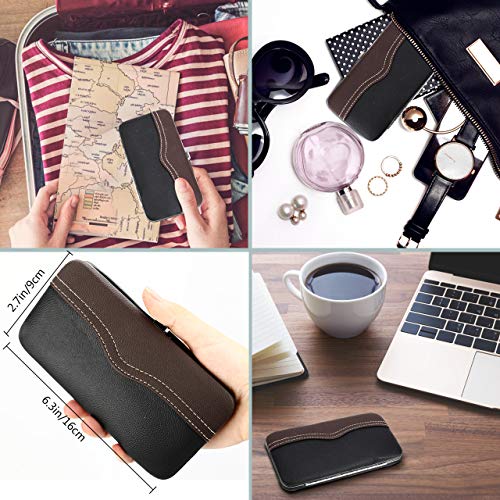 ONME Manicure Set, 15pcs Stainless Steel Nail Clipper Pedicure Professional Grooming Kit, Includes Cuticle Remover with Travel Case Beauty Care Tools Gift For Women Men (Black)