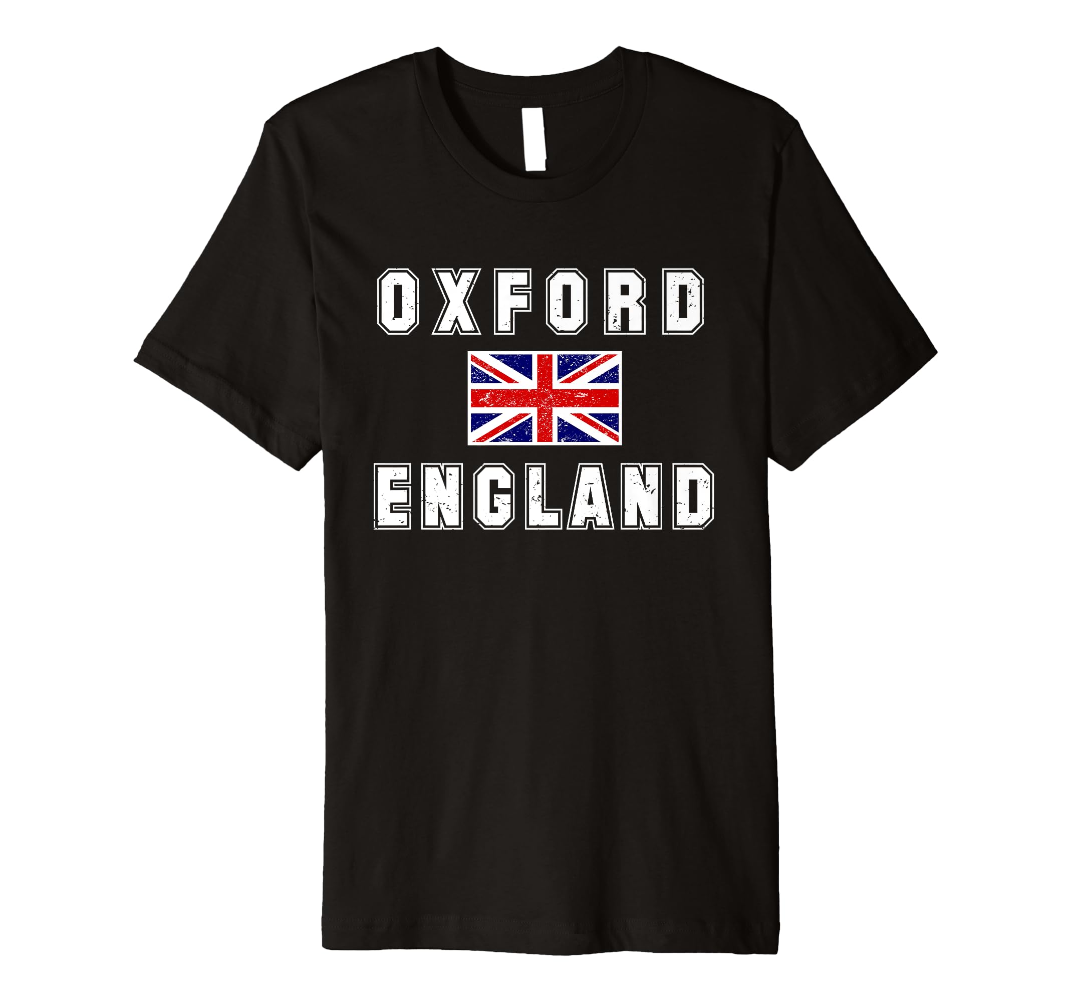 Oxford England Tshirt With Union Jack Flag