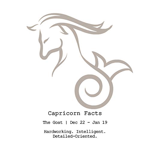 WOKE Capricorn Face & Eye Cream for Puffiness and Dark Circles - Anti Aging w Alpha Hydroxy - Coconut Oil - Mango Seed Butter 2 oz | Birthday Zodiac Gift Idea
