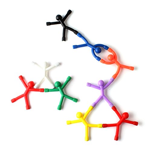 【Merry Christmas】 9PCS Novelty Mini Magnet, Cute Rubber Magnet Men Refrigerator Magnets Magnetic Toy for Kids, Adults