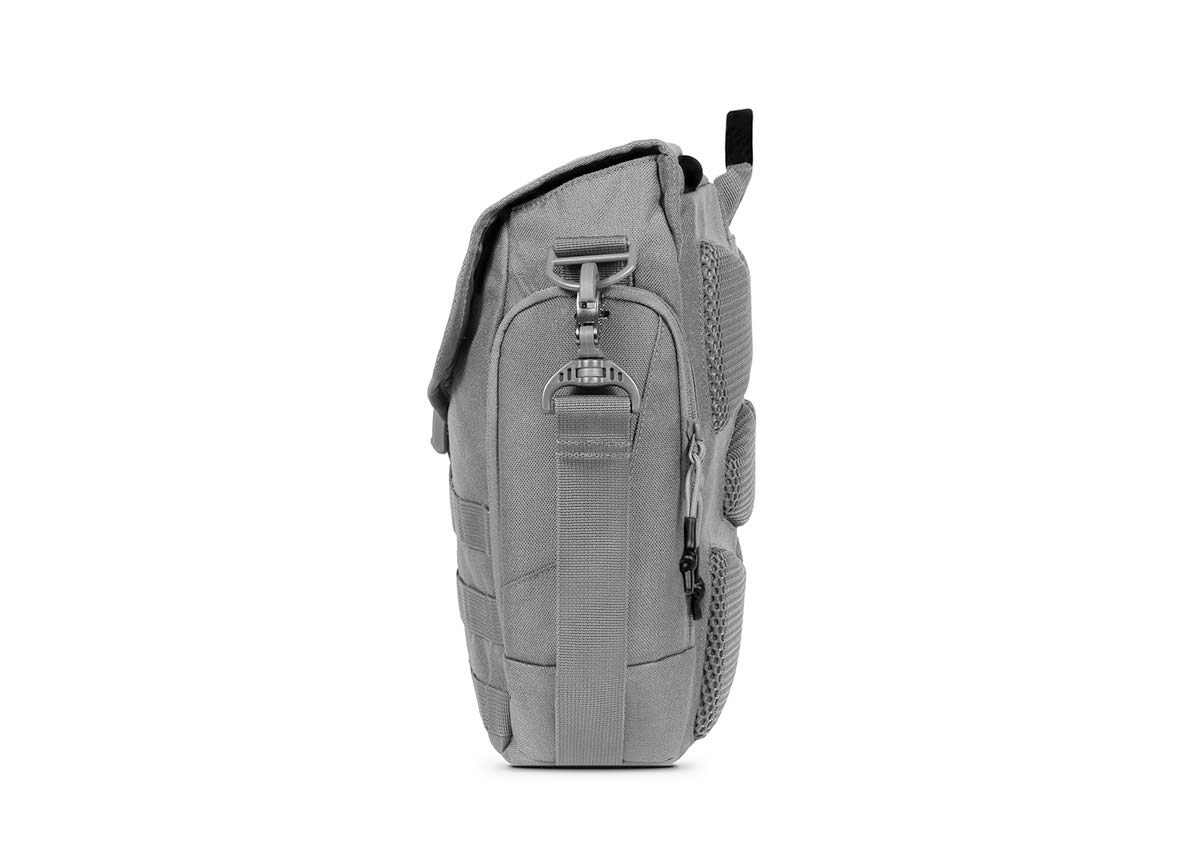 Mission Critical | S.01 Diaper Bag | Baby Gear for Dads | Shoulder Diaper Bag | Gray