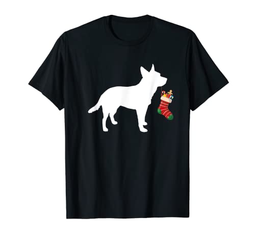 Australian Cattle Dog Christmas Stocking Stuffer Dog T-Shirt