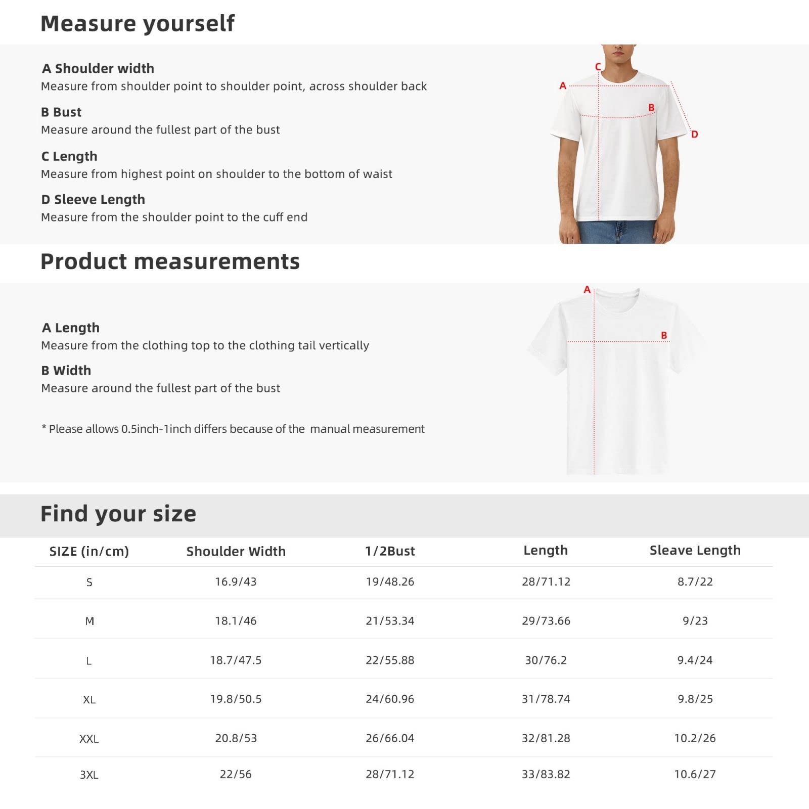 Abipuir Men's Funny T-Shirts I Love England British T Shirt Men's Novelty Shirts (Color : Colour, Size : Large)