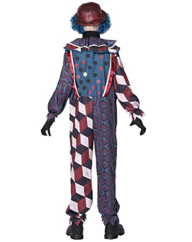 Spirit Halloween Kids Light-Up Colorful Clown Costume - S