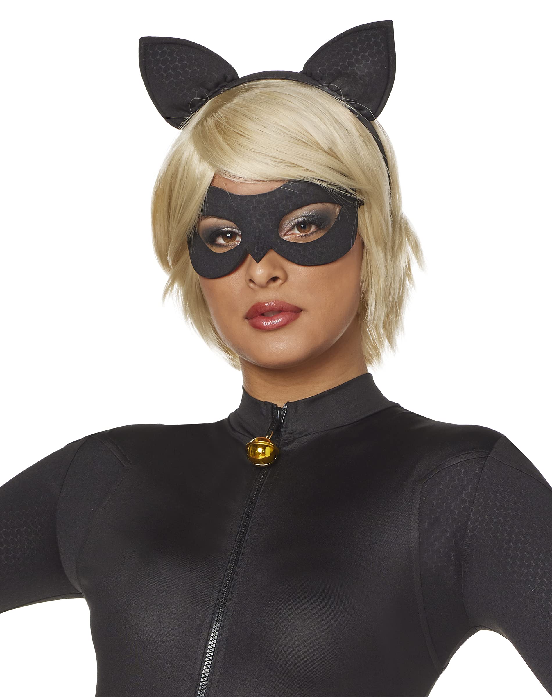 Spirit Halloween Adult Miraculous Ladybug Cat Noir Costume - M