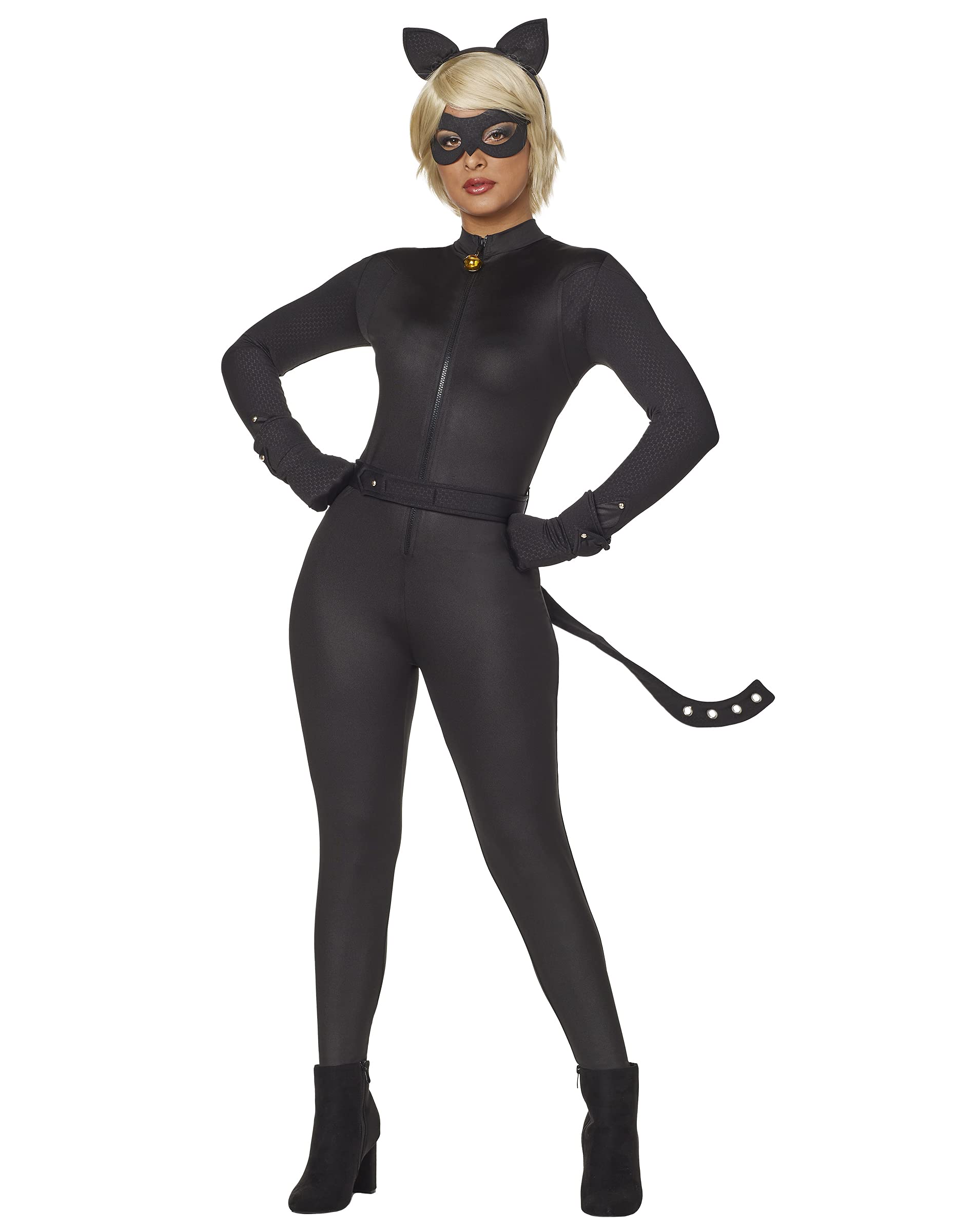 Spirit Halloween Adult Miraculous Ladybug Cat Noir Costume - M