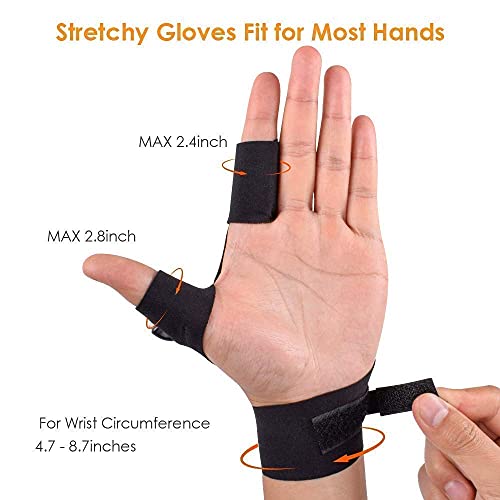 Tool Gifts for Men-LED Flashlight Gloves Gifts for Men, Stocking Stuffers for Men Women Dad Teens and Stocking Stuffers Tool Gifts for Men - Magnetic Tool Pickup,Telescoping Magnet, Gadget Tool