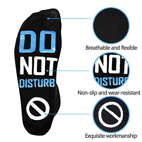 Do Not Disturb I'm Gaming Socks Novelty Gamer Socks,Stocking Stuffers For Men teens Boys Kids Gamer Lovers