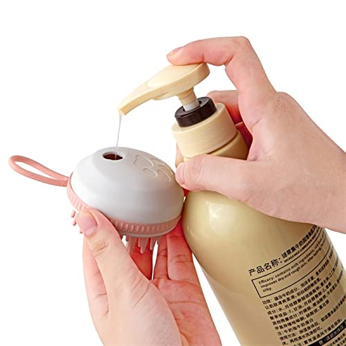 INGVY Dry Brushing Body Brush Body Scrubber with Hanging Hole & Shower Gel Hole Bath Shower Scrubber for Women (Color : Sky Blue)