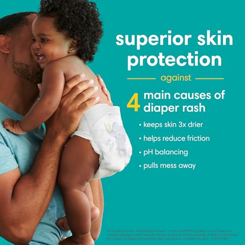 Pampers Baby Diapers - Swaddlers - Size 2, 148 Count, Ultra Absorbent Disposable Infant Diaper