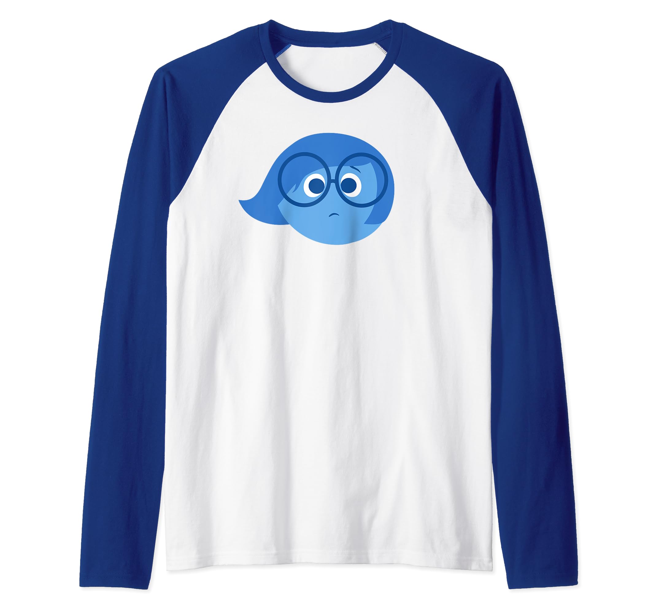 Disney and Pixar’s Inside Out Sadness Blue Raglan Baseball Tee