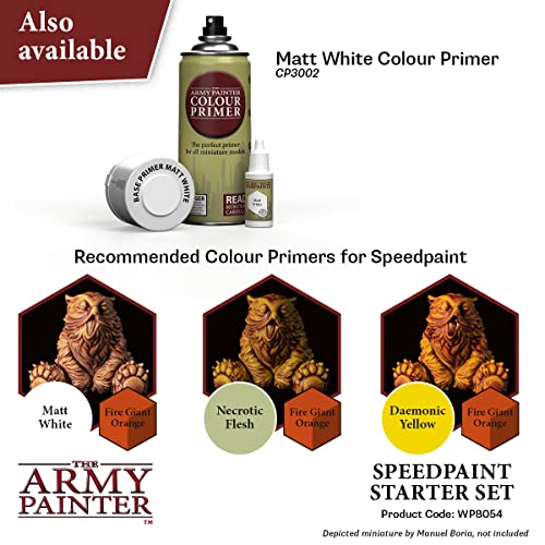 The Army Painter Speedpaint Starter Set - 10x18ml Speed Model Paint Kit Pre Loaded with Mixing Balls and 1 Brush Model Paint Set for Plastic Models with Free Bonus Item…