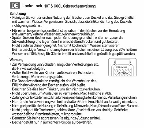 LocknLock Metro Mug Premium 18/8 Stainless Steel Double Wall Insulated with Handle Perfect for table with Lid, Yellow, 20 oz