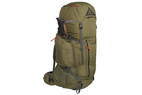Kelty Coyote 60-105 Liter Internal Frame Backpack - Hiking, Backpacking, Travel, Hydration Compatible, Fully Adjustable (105L / Lyons Blue)