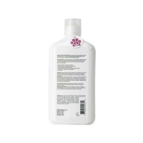 Hempz Petz Deodorizing Dog Shampoo, Creamy Citrus Orange & Red Raspberry, 17 Fl. Oz. - Pet Shampoo