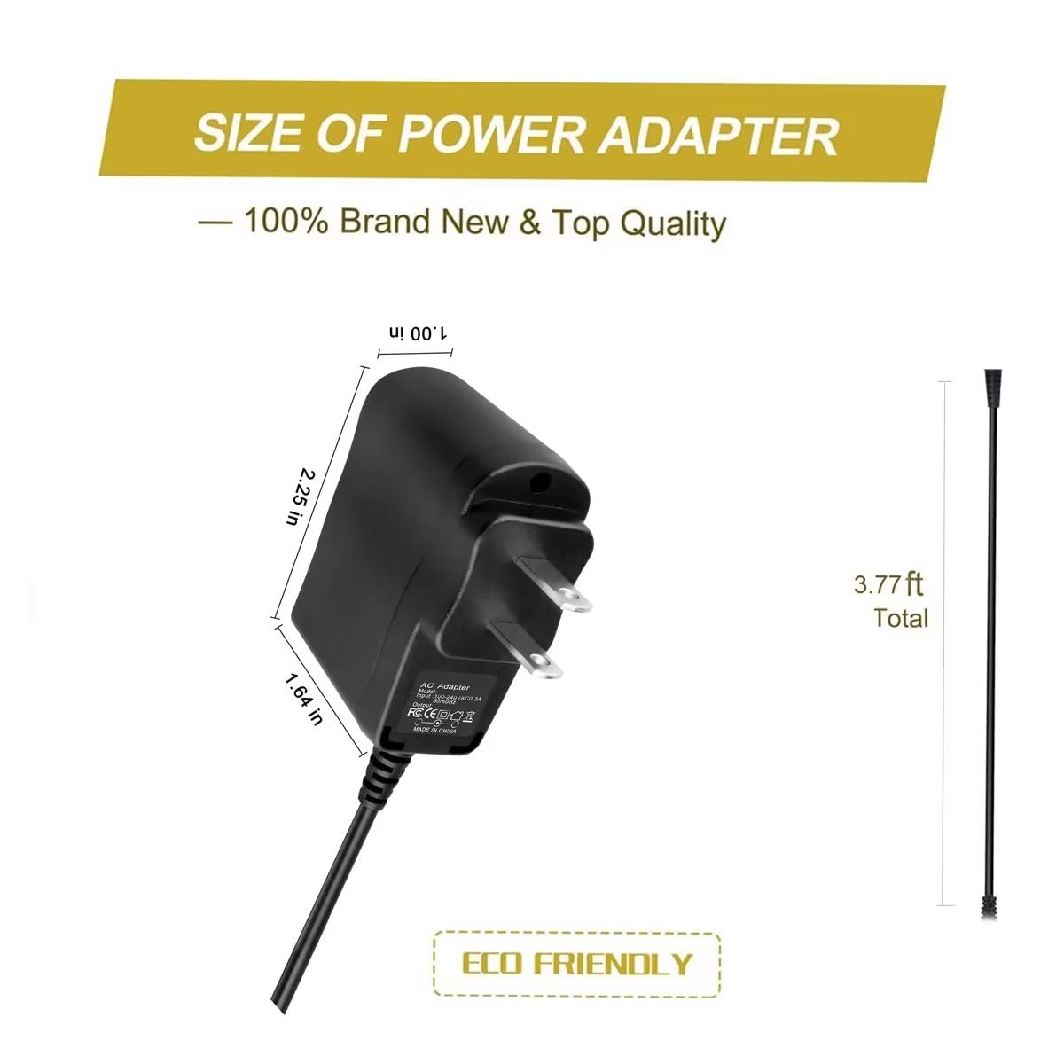 Ddkxndb 5V AC Adapter Replacement for Graco SSA-5W-05 US 050100F Simple Sway, Glider LX Elite Premier Glider Lite Petite DLX Lovin Hug Sweetpeace DuetSoothe DuetConnect Sweet Snuggle Comfy Cove Swing